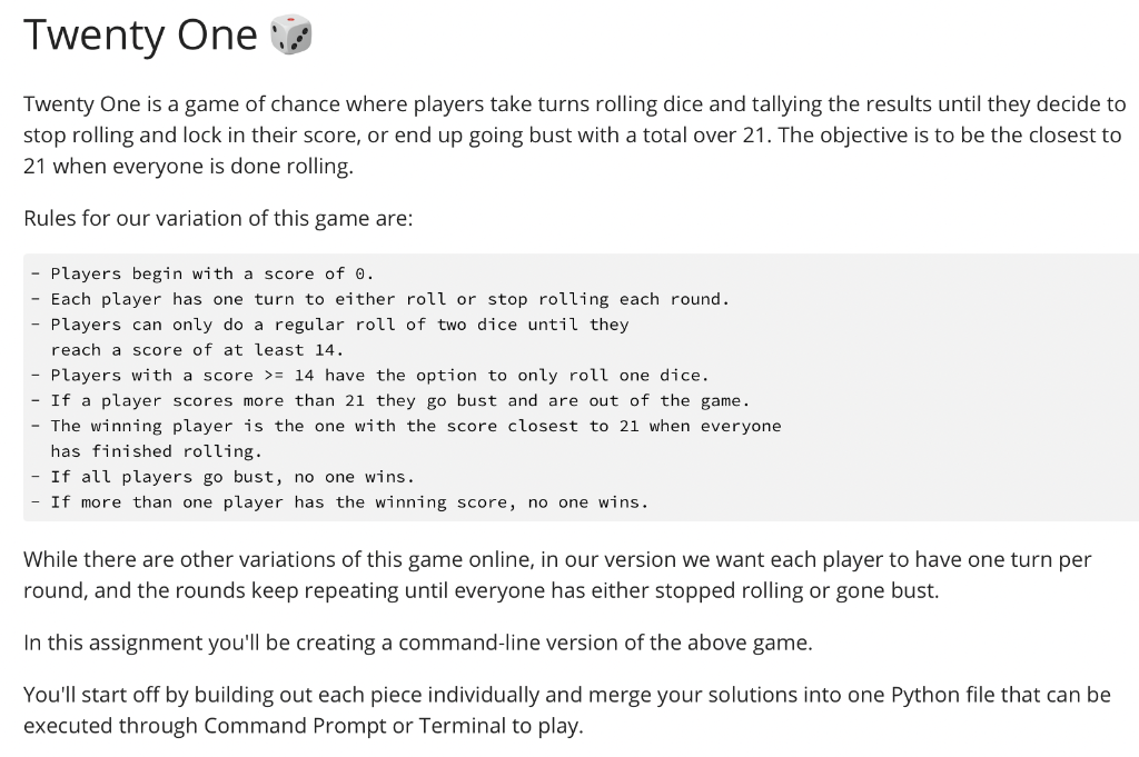 Solved computer player. It should create two player objects, | Chegg.com