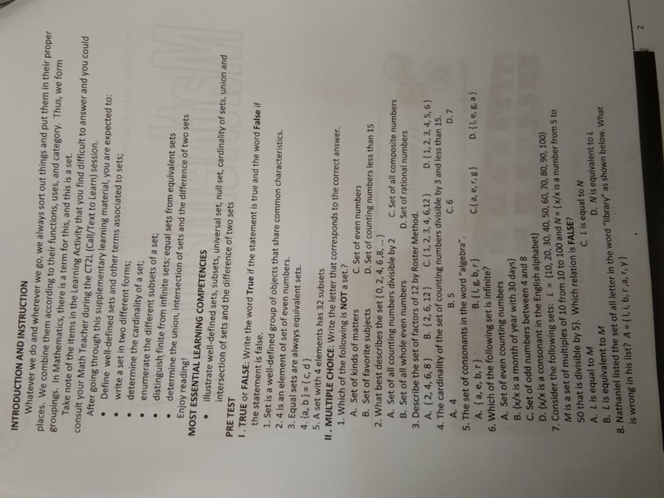 Solved INTRODUCTION AND INSTRUCTION Whatever we do and | Chegg.com