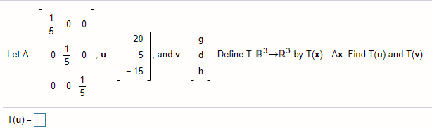 Solved 2 a Let A = [::] and define T: R2-R2 by T(x) = Ax. | Chegg.com