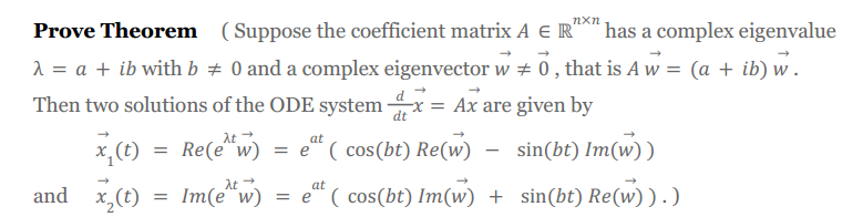 Solved nxn Prove Theorem (Suppose the coefficient matrix A € | Chegg.com
