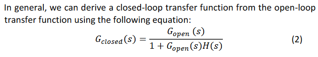 Solved Figure 3. Reduced PID closed-loop block diagram to a | Chegg.com