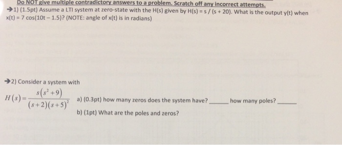 Solved Do NOT give multiple contradictory answers to a | Chegg.com