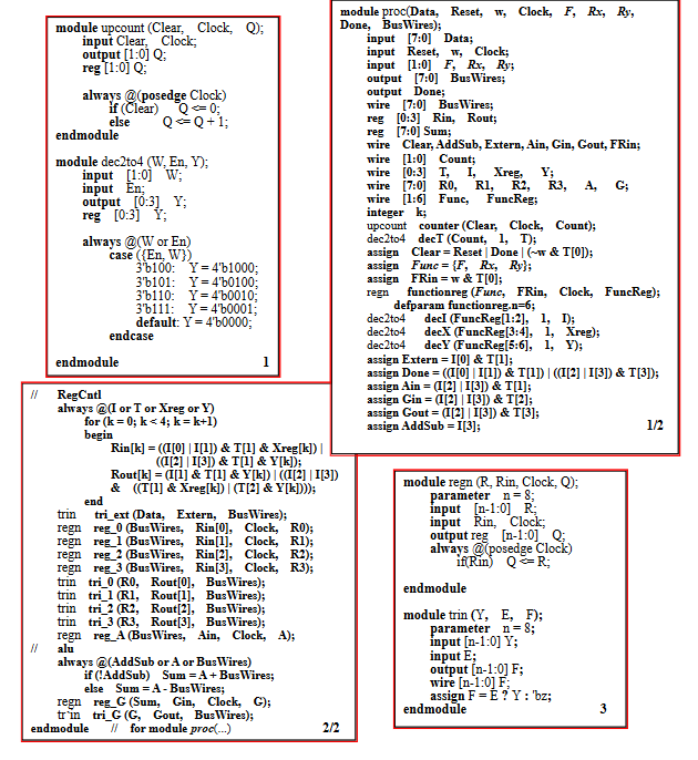 Solved Please draw the following Verilog code’s circuit | Chegg.com