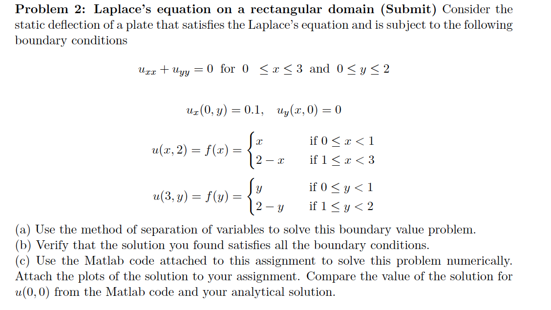 Solved THIS IS ALL THE INFORMATION. PLEASE SOLVE MATLAB AS | Chegg.com