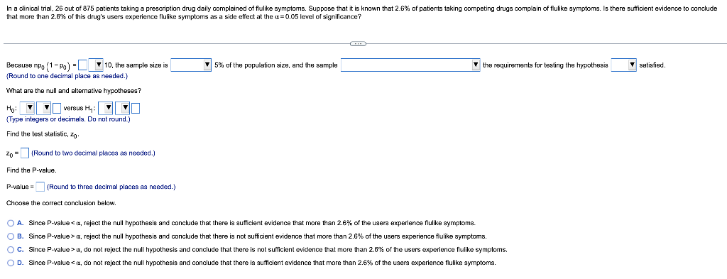 Solved Options for blanks in part (a) first drop down- | Chegg.com
