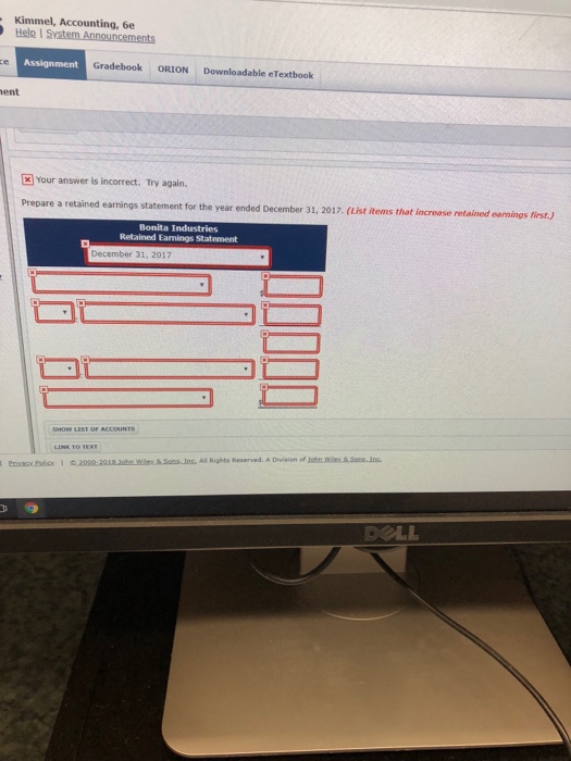 Solved Please prepare an income statement, Retained earnings | Chegg.com