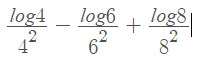 Solved log4 4" logo + log8 | 6 81 | Chegg.com
