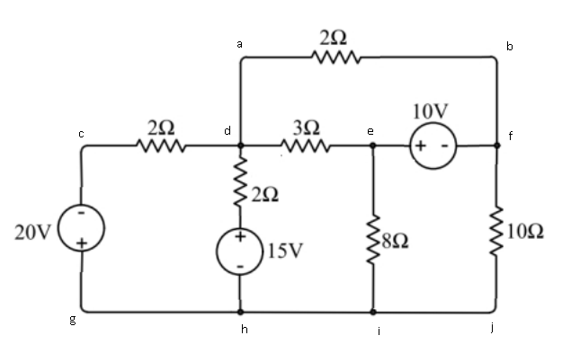 Solved Topic: Electrical Networks Solve for the branch | Chegg.com