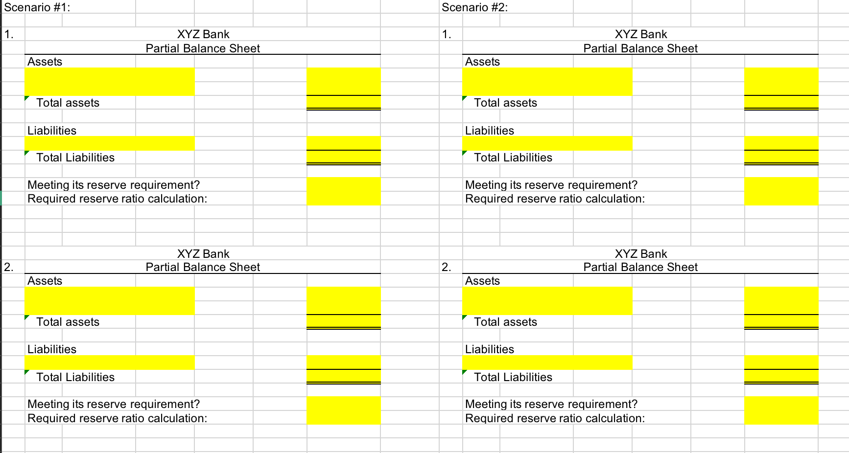 Solved 2. Now suppose that an XYZ Bank customer, planning to | Chegg.com