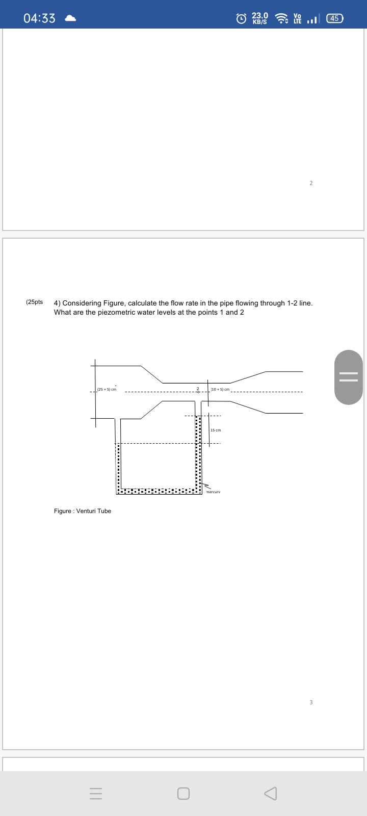 Solved 04:33 a © 23.0 KB/S You ... 45 2 (25pts 4) | Chegg.com