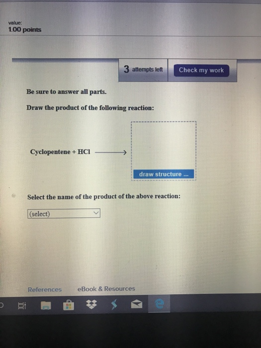 Solved value: 100 points 3 attempts left Check my work Be | Chegg.com