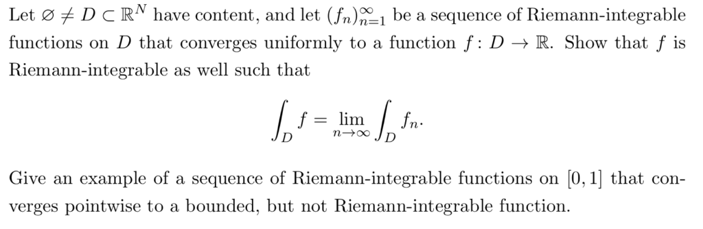 Solved Let øメD c RN have content, and let (fn) be a sequence | Chegg.com