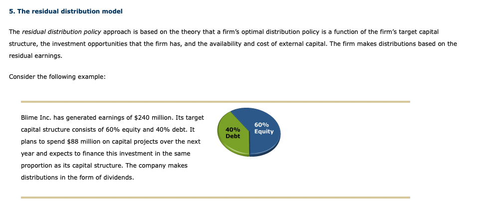 Solved 5. The residual distribution model The residual | Chegg.com Solved 5. The residual distribution model The residual | Chegg.com