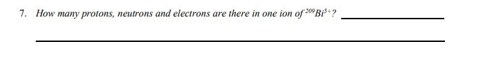 Solved Counting Protons, Neutrons, and Electrons (2) 1. | Chegg.com