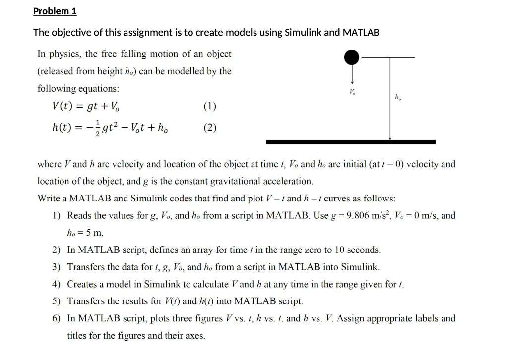 Solved The objective of this assignment is to create models | Chegg.com