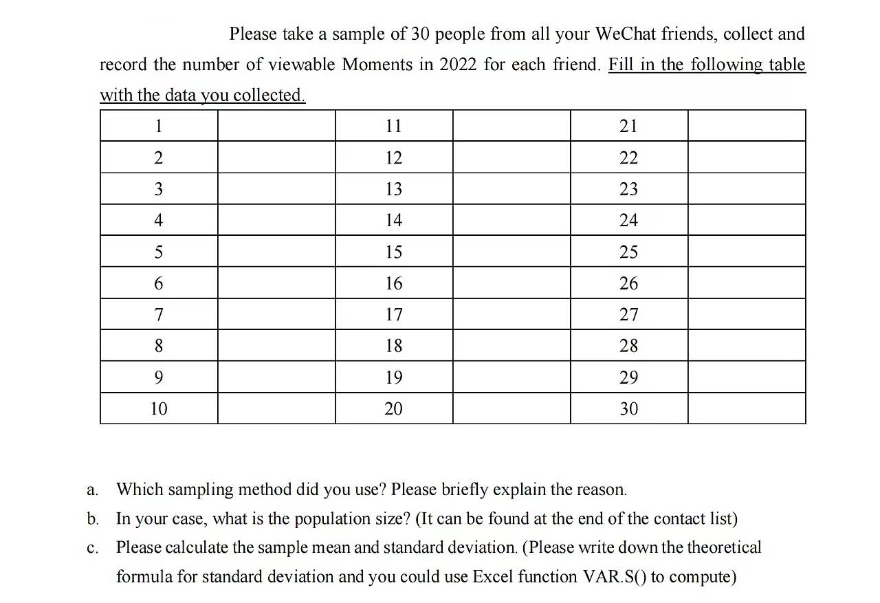 Solved you can fill in the following table with any data you | Chegg.com