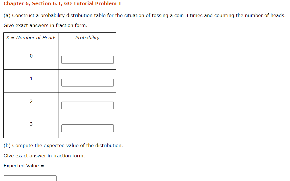 Solved Chapter 6, Section 6.1, GO Tutorial Problem 1 (a) | Chegg.com