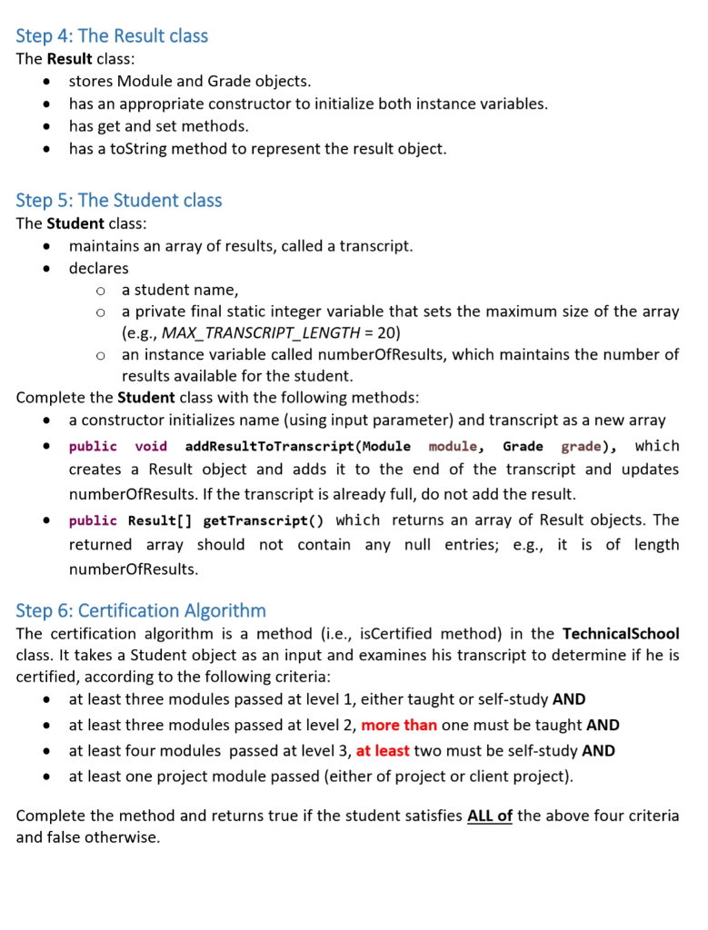 Solved Methodology and Marking Scheme You have been provided | Chegg.com