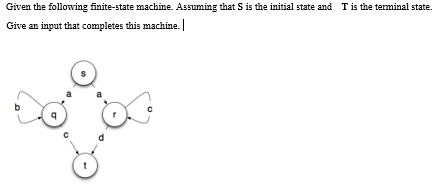 Solved Given the following finite-state machine. Assuming | Chegg.com