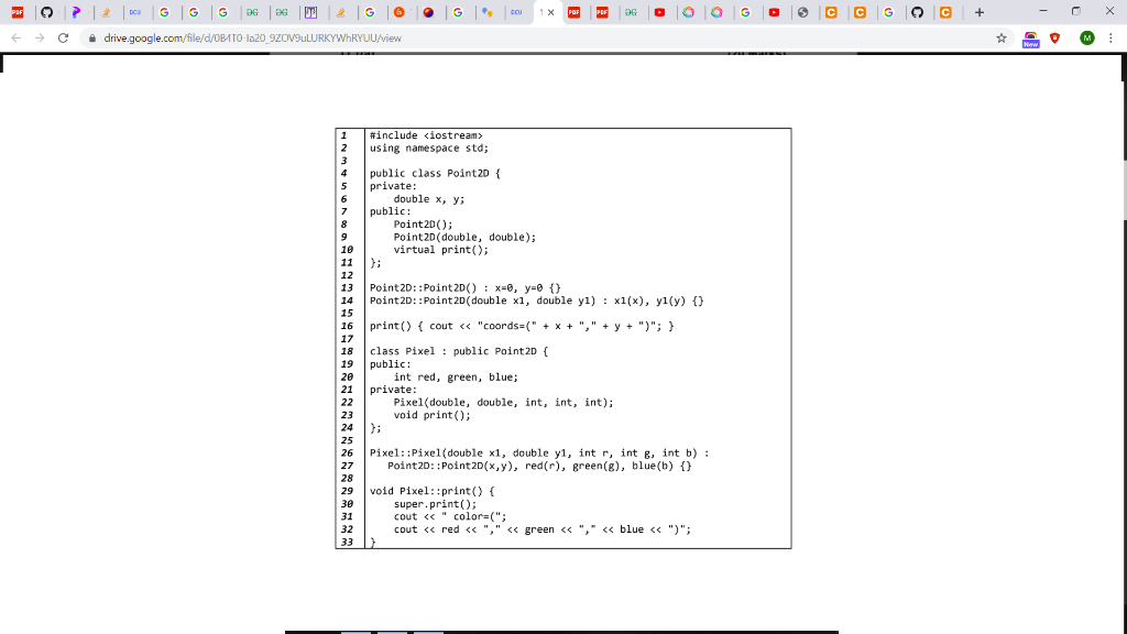 Solved Q1a)Examine the following C++ code and identify and | Chegg.com