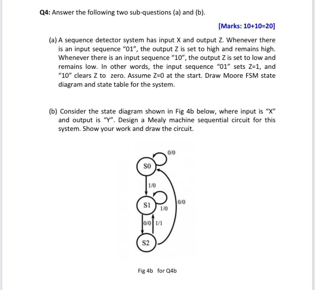 Solved Q1: Answer the following two sub-questions (a) and | Chegg.com