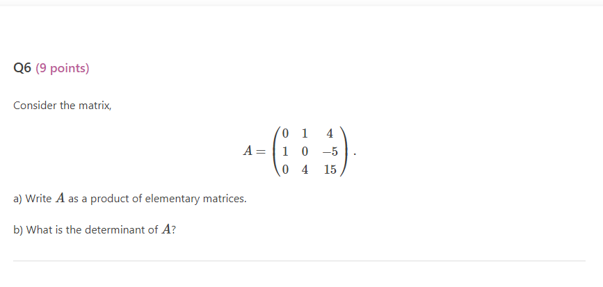 Solved Consider the | Chegg.com