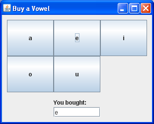 Write a program that uses multiple layout managers, | Chegg.com