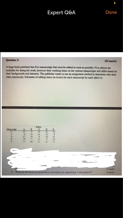 Solved Expert Q&A Done Question 3 25 marks) A large book | Chegg.com Solved Expert Q&A Done Question 3 25 marks) A large book | Chegg.com
