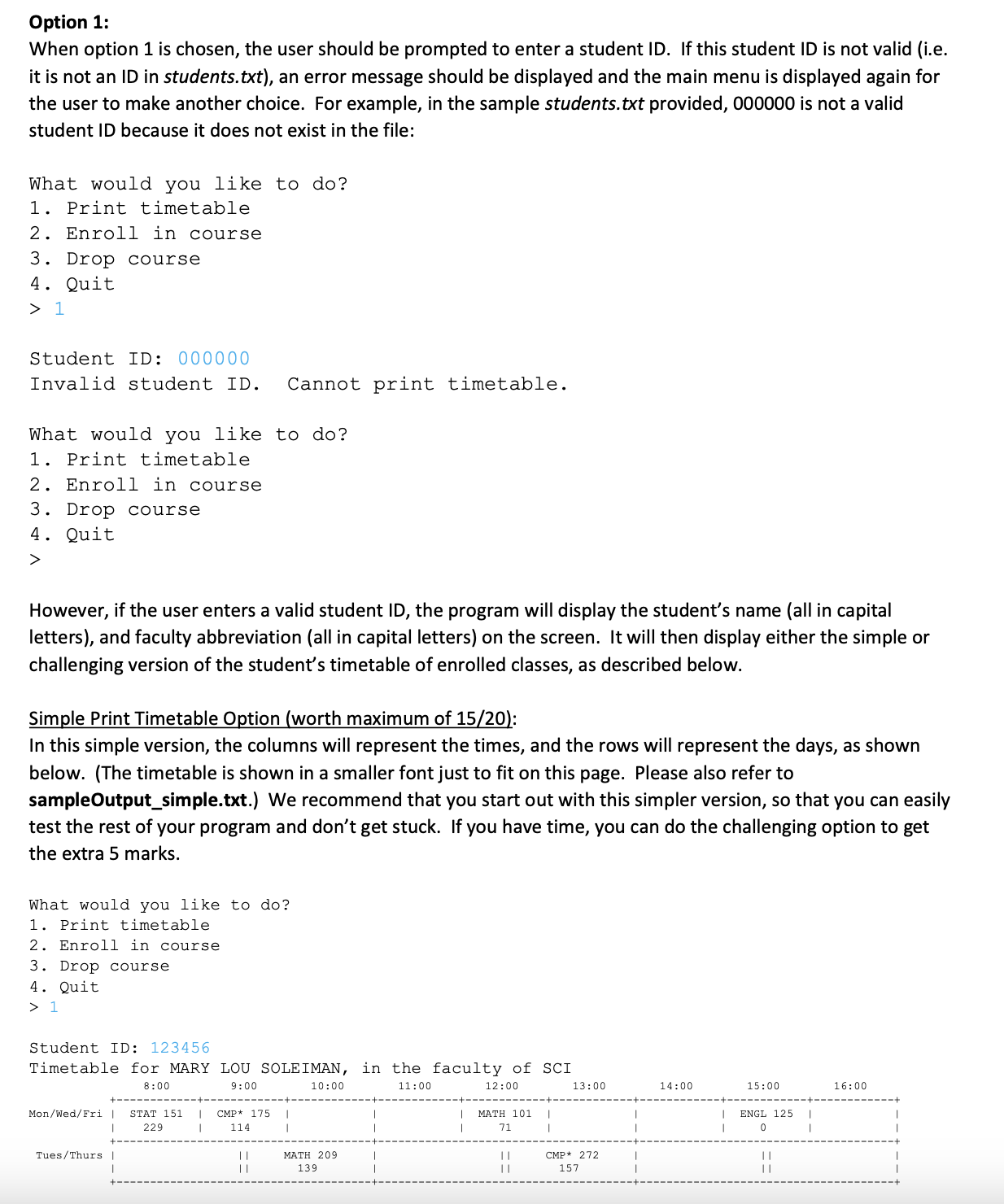 Solved Assignment SpecificationsYou are tasked with creating | Chegg.com