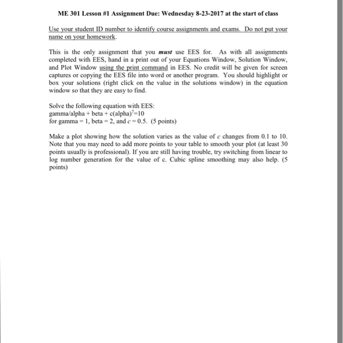 Solved This is the only assignment that you must use EES | Chegg.com