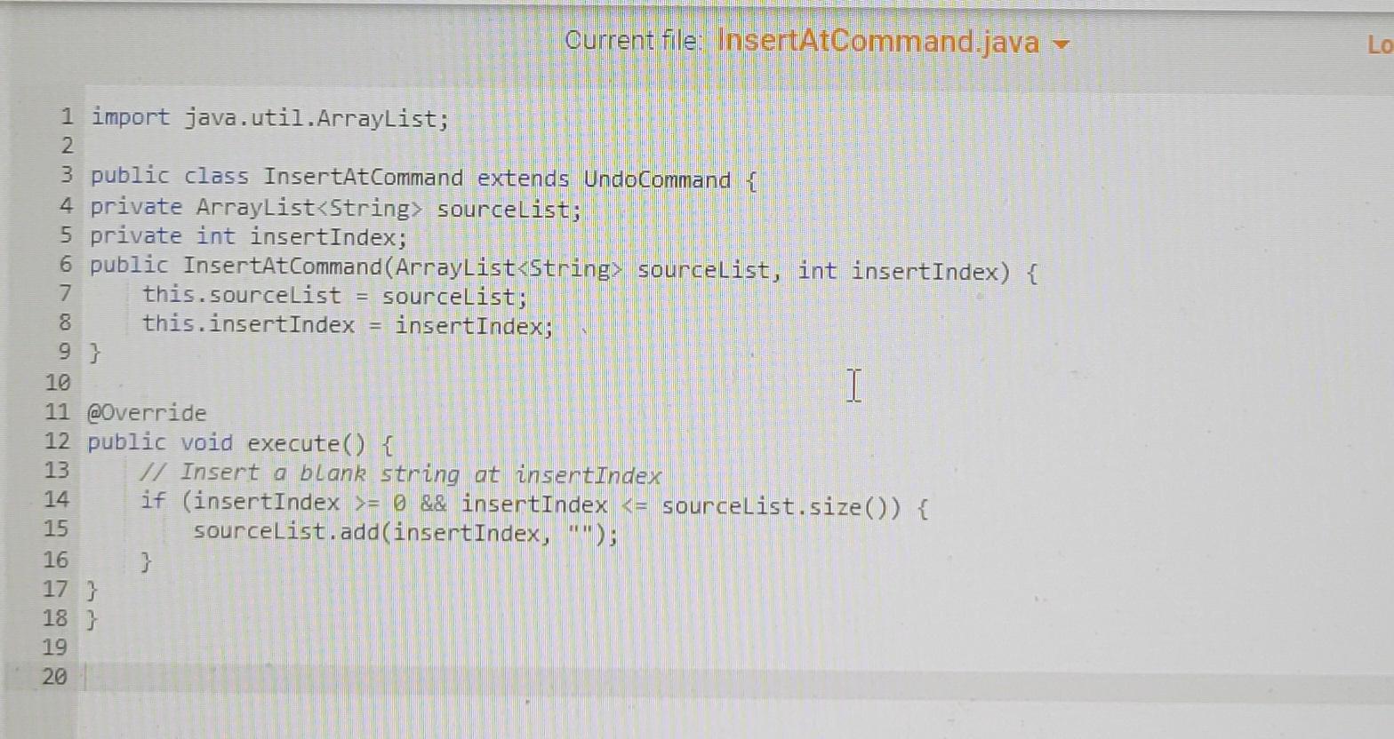 Solved 5.9 LAB: Grocery list editor with undo stack In this | Chegg.com