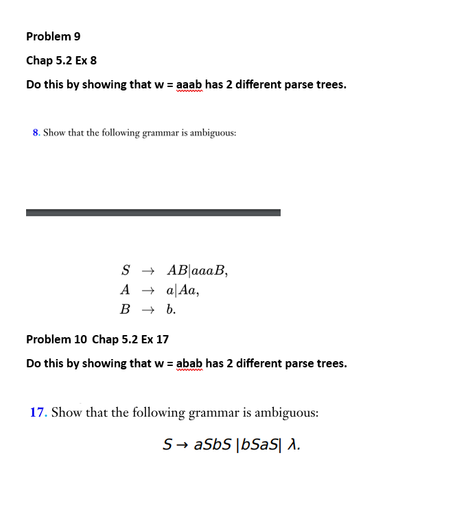 Solved Problem 9Chap 5.2 Ex 8Do ﻿this by ﻿showing that | Chegg.com