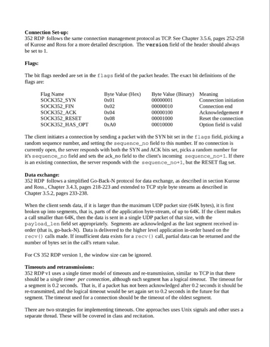 CS 352 Spring 2017 Programming Project Part 1 1. | Chegg.com