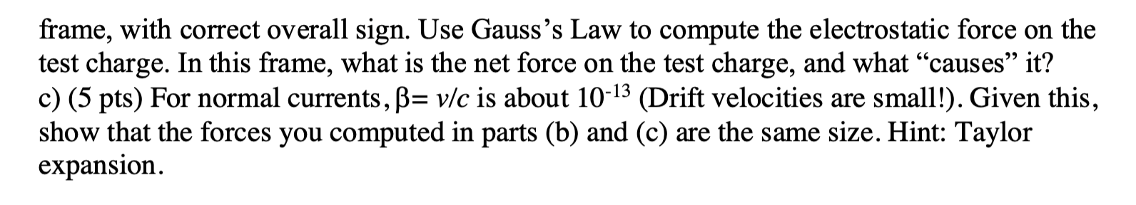 Solved 4) (15 pts) Origin of Magnetism. In Purcell's EM | Chegg.com