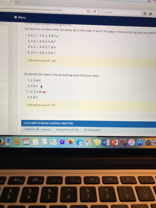 Solved w.php?attempt 1357911 acQ Search Menu (a) Place the | Chegg.com