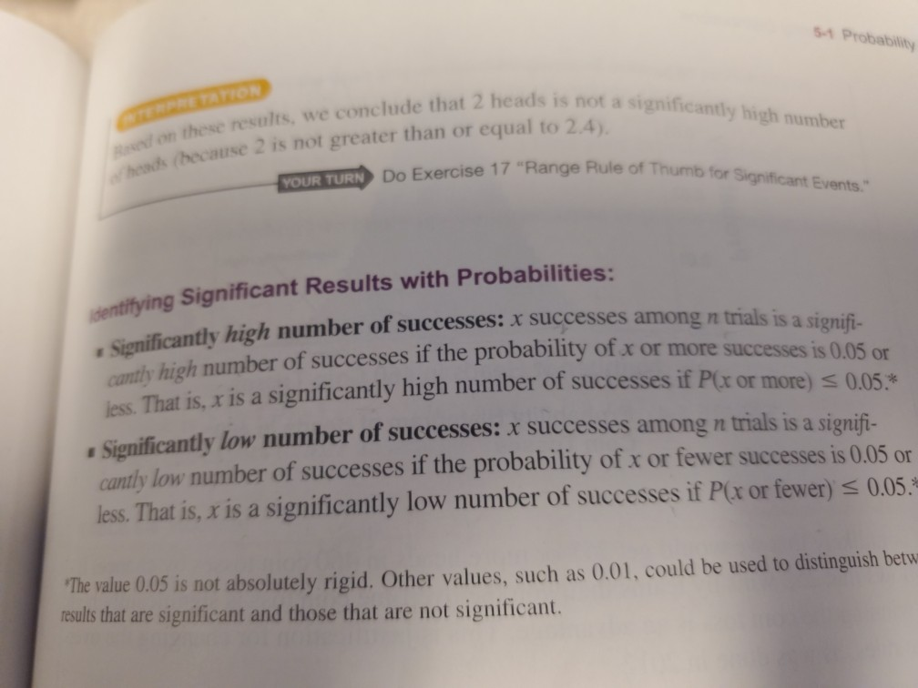 Solved 5-1 Probability Red on these results, we conclude | Chegg.com