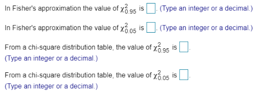 Solved Sir R. A. Fisher, a famous statistician, showed that | Chegg.com