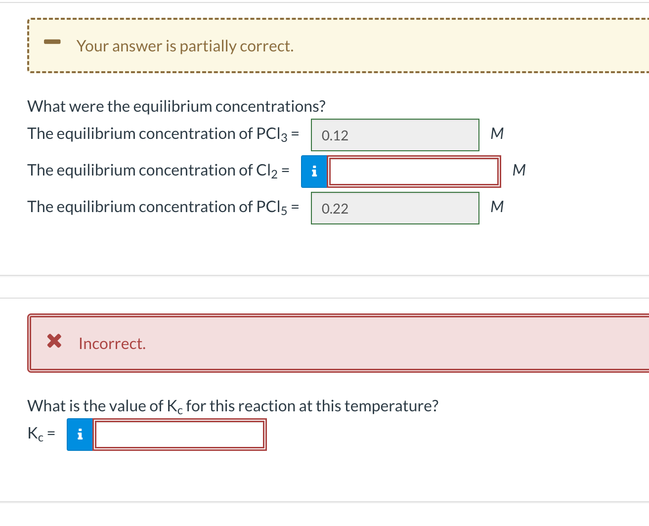 Solved PCl3(g)+Cl2(g)⇄PCl5(g) came to equilibrium it was | Chegg.com