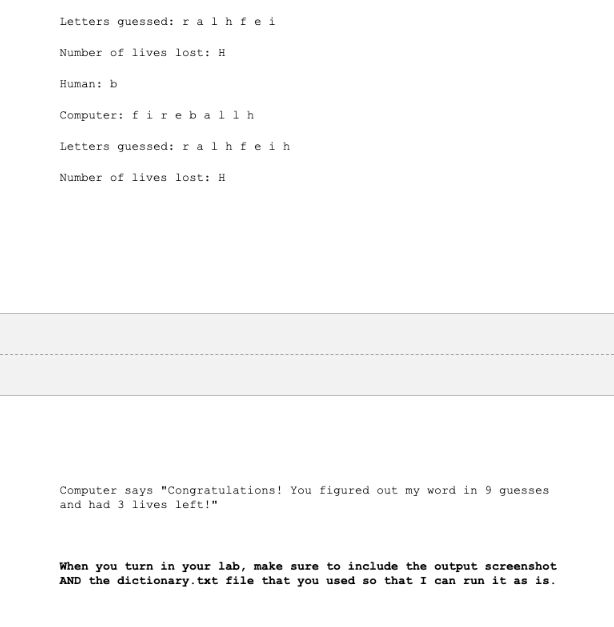 Solved The Game of Hangman This is a single-player game. | Chegg.com