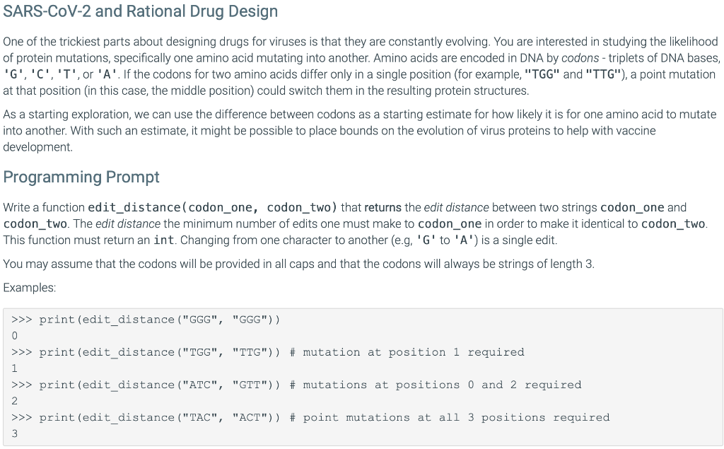 Solved SARS-CoV-2 and Rational Drug Design One of the | Chegg.com