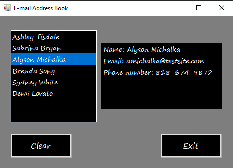Solved This is done in C# Create a Windows Forms application | Chegg.com