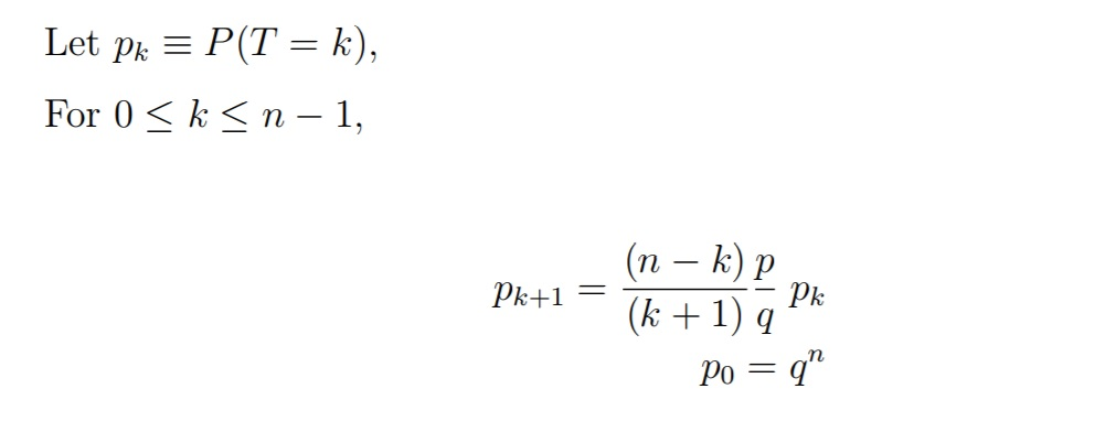 Solved Write your own R function to compute binomial | Chegg.com