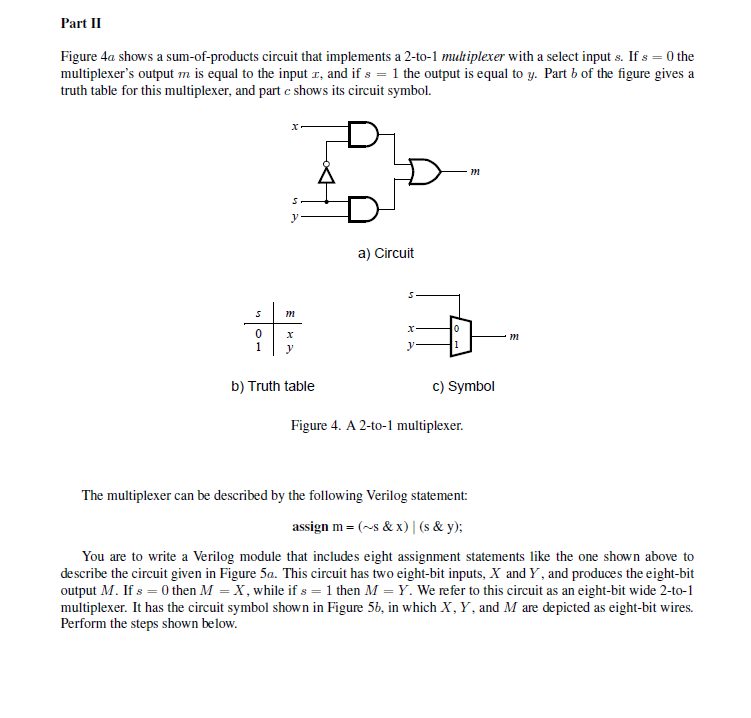 Solved Part II Figure 4a shows a sum-of-products circuit | Chegg.com