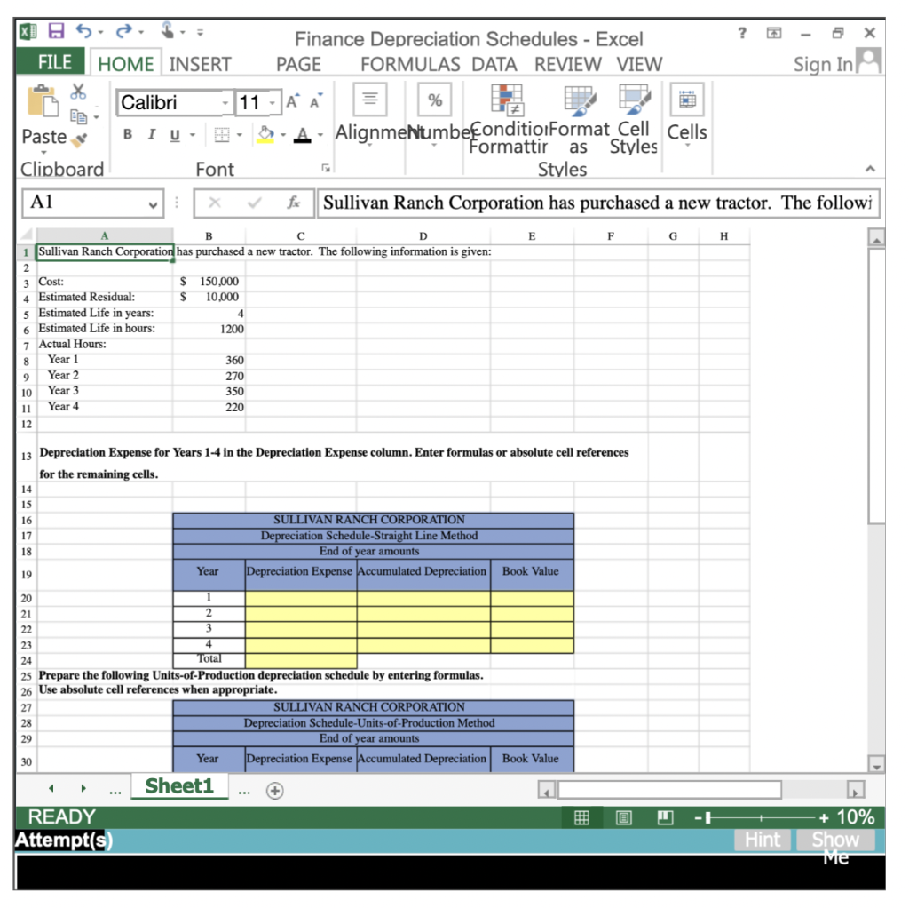 Solved Determine depreciation using three methods. ( | Chegg.com