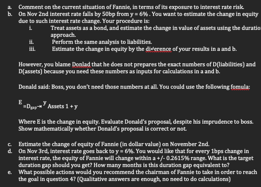 1 Background of Fannie Mae The Federal National | Chegg.com