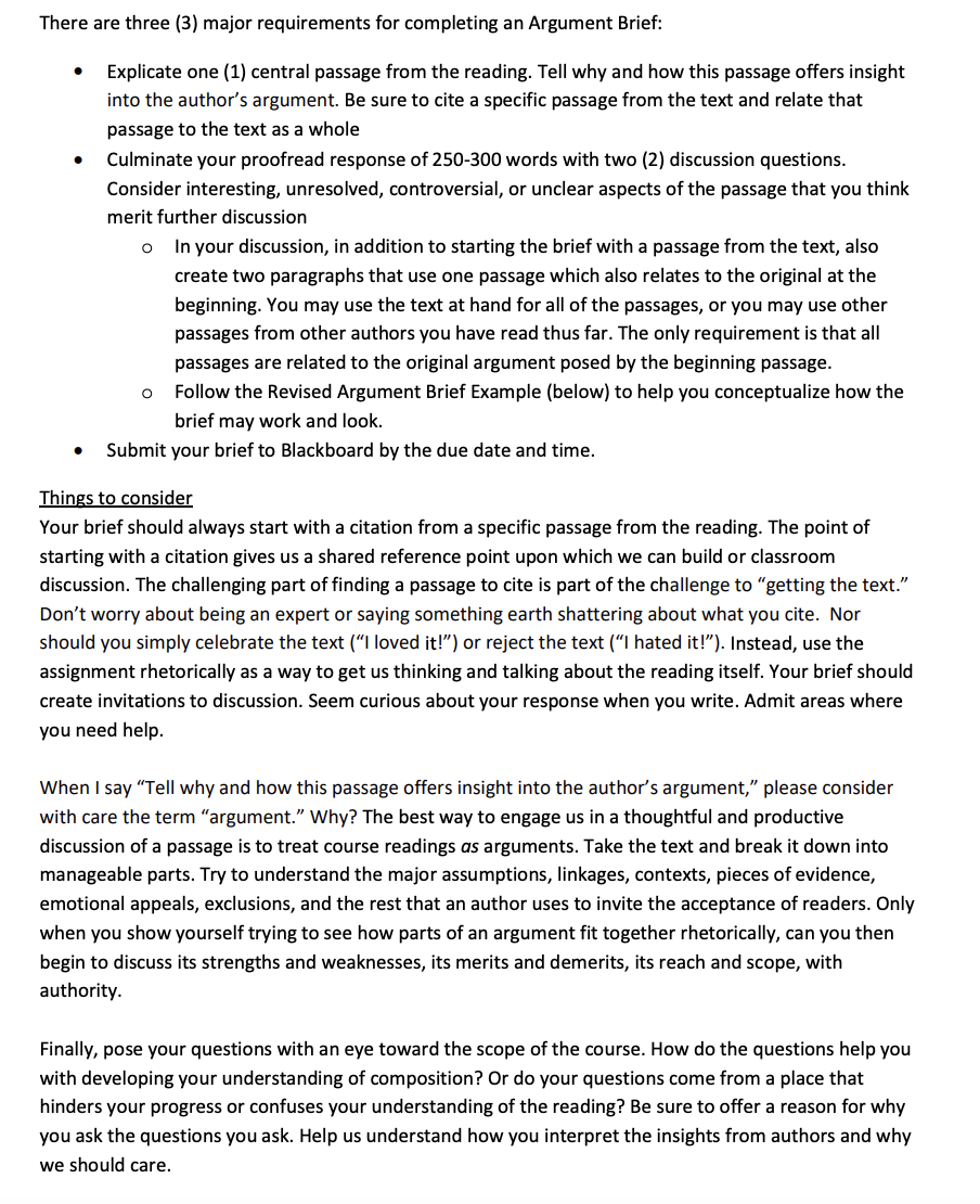 Write a Brief 250-350 words using MLA Format Here's | Chegg.com