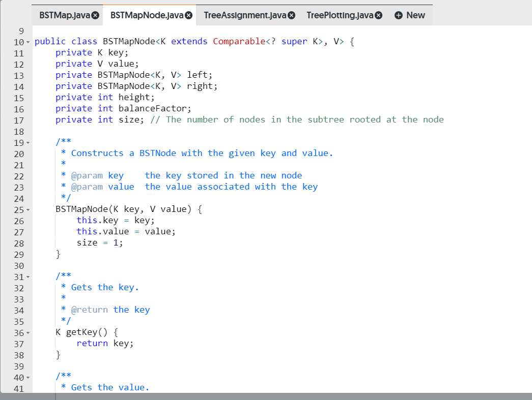 In this assignment you are to implement BST, a | Chegg.com