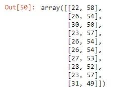 Solved x = np.random.multinomial(80,[0.32,0.68], size = | Chegg.com