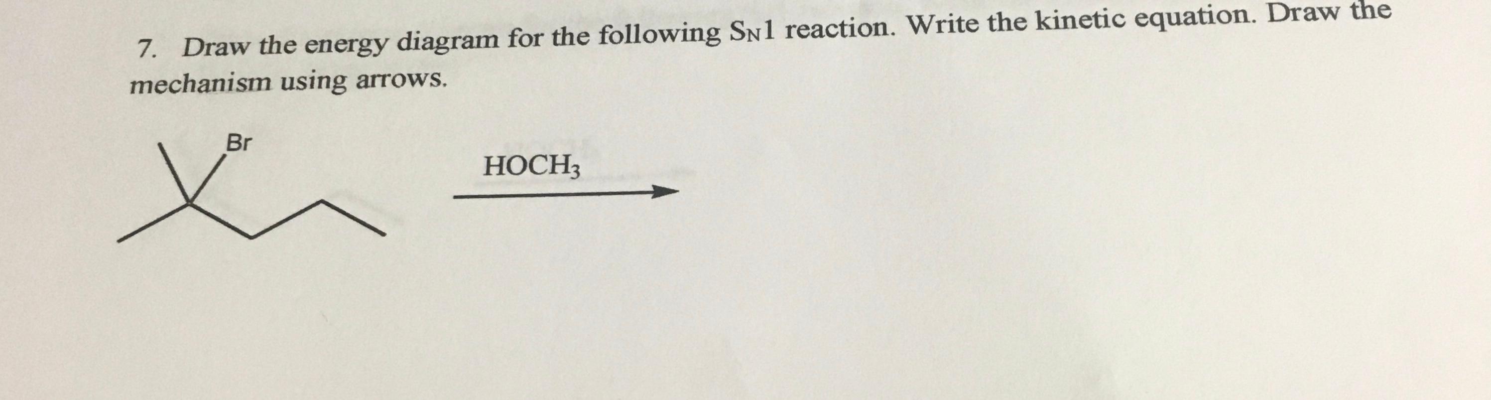 Solved 7 Draw The Energy Diagram For The Following Syl