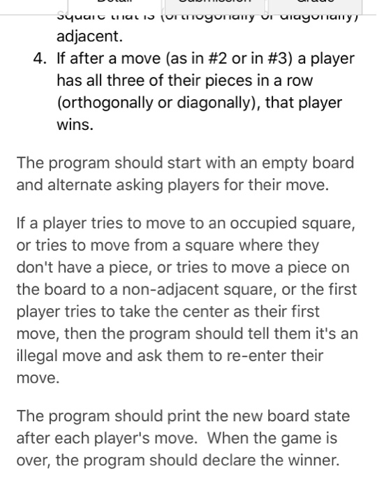 Solved Write a program that allows two players to play a | Chegg.com